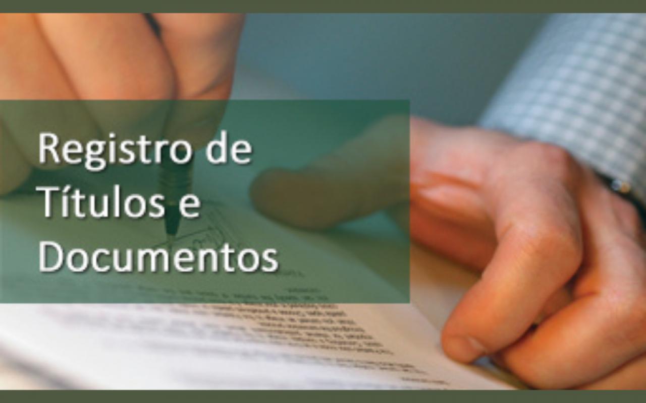 IRTDPJ Brasil - Registro de Títulos e Documentos e Pessoas Jurídicas do ...